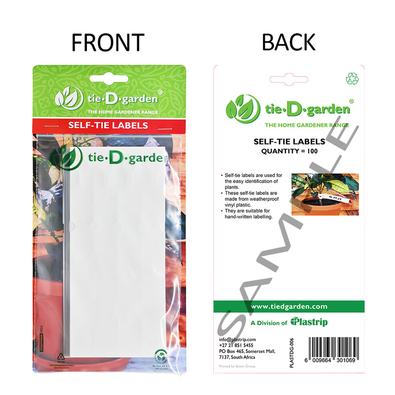 Self-Tie Labels - tiedgarden.com